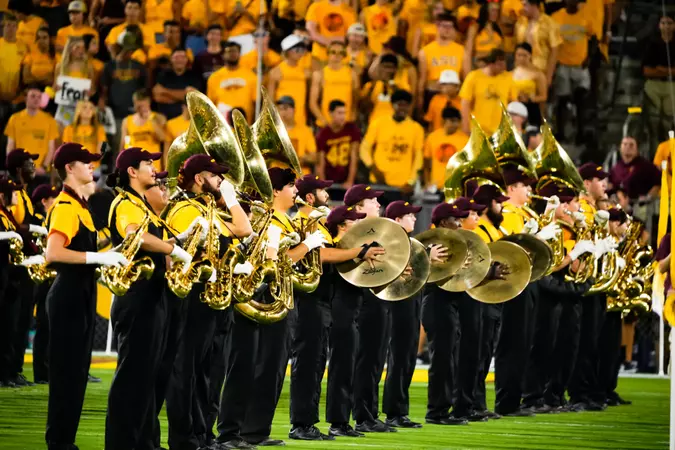 According to ESPN: Sun Devil Marching Band ( The Pride of the Southwest ...
